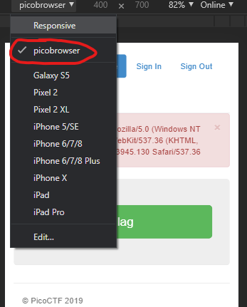 picobrowser (picoCTF2019)